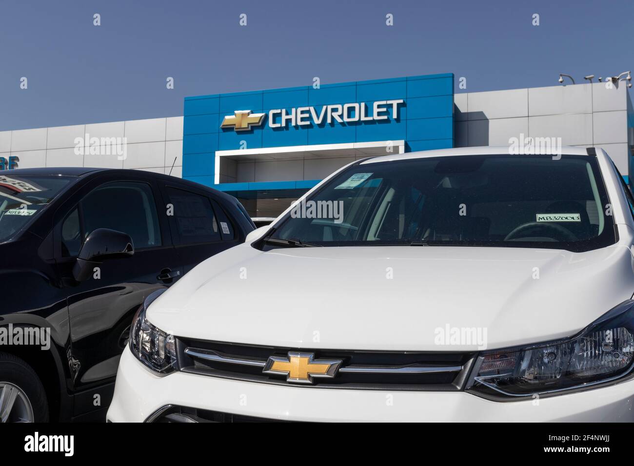 Noblesville - Circa March 2021: Chevrolet car and SUV Dealership. Chevy ...