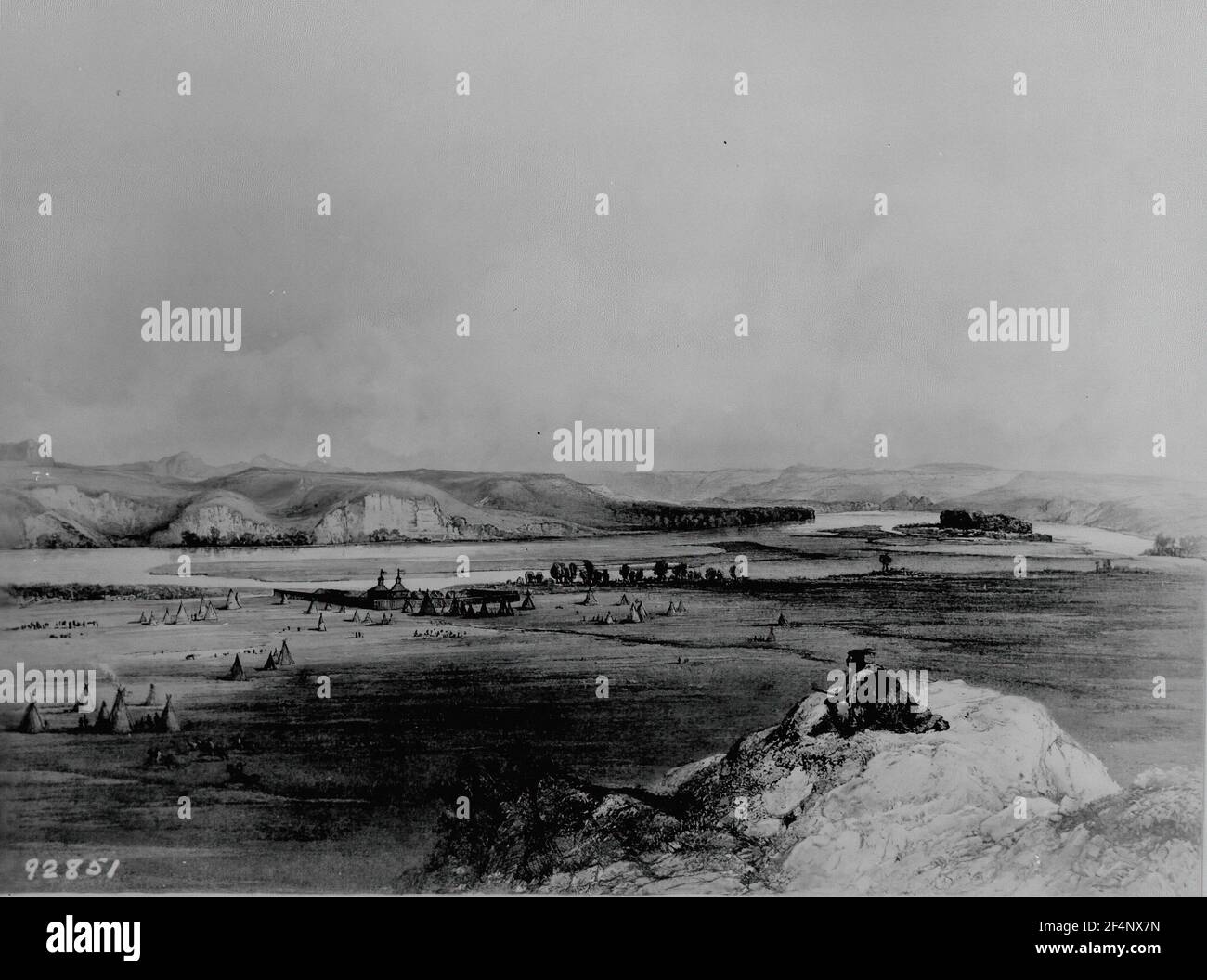 Karl bodmer fort hi-res stock photography and images - Alamy