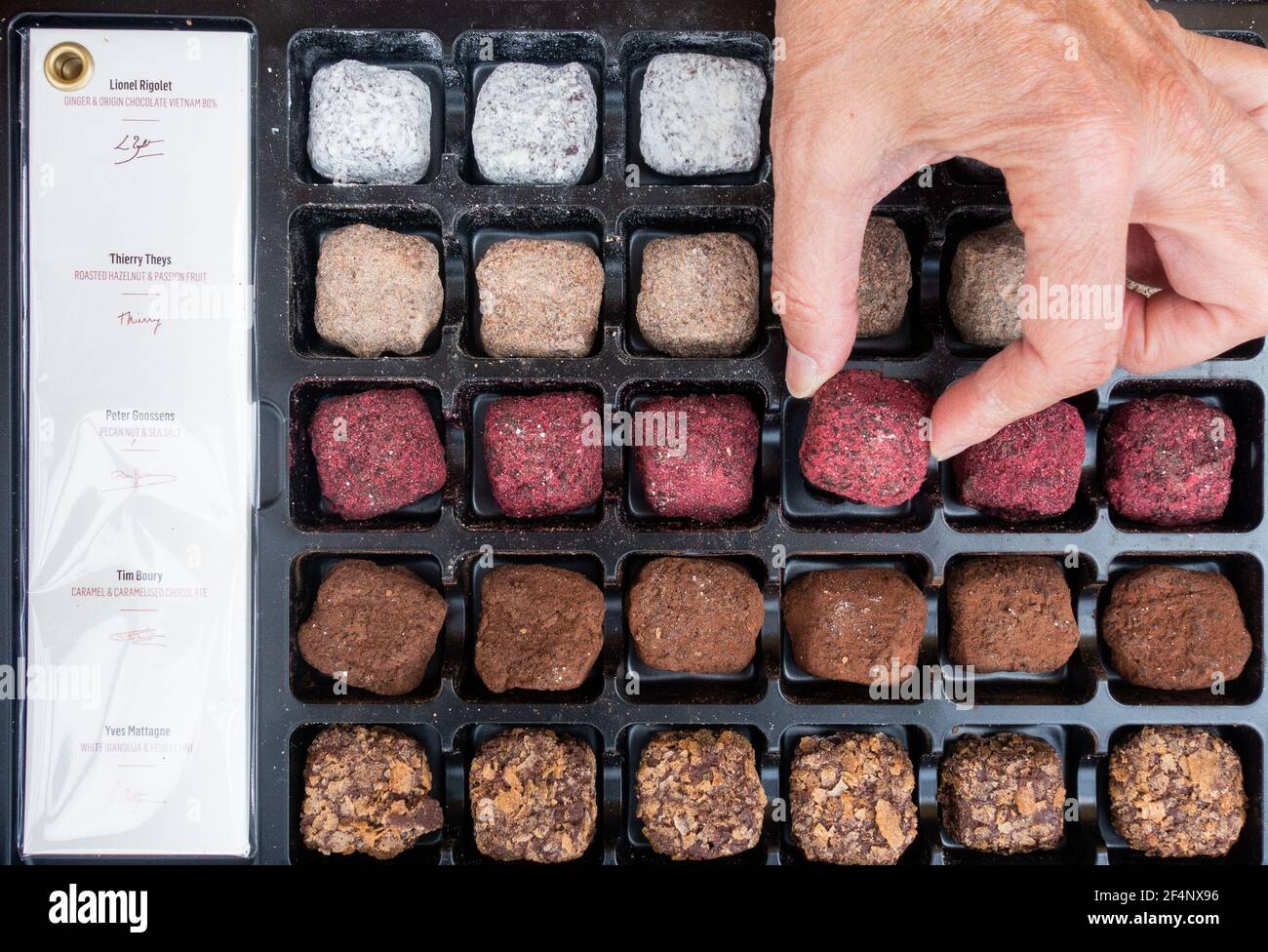 LES TRÉSORS DE NEUHAUS. Neuhaus chocolates created by five famous ...