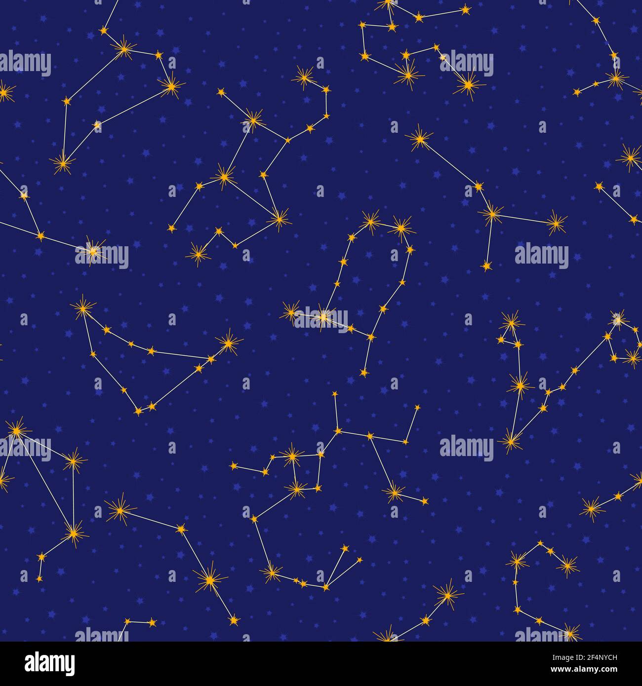 Star constellation seamless pattern Stock Vector Image & Art - Alamy