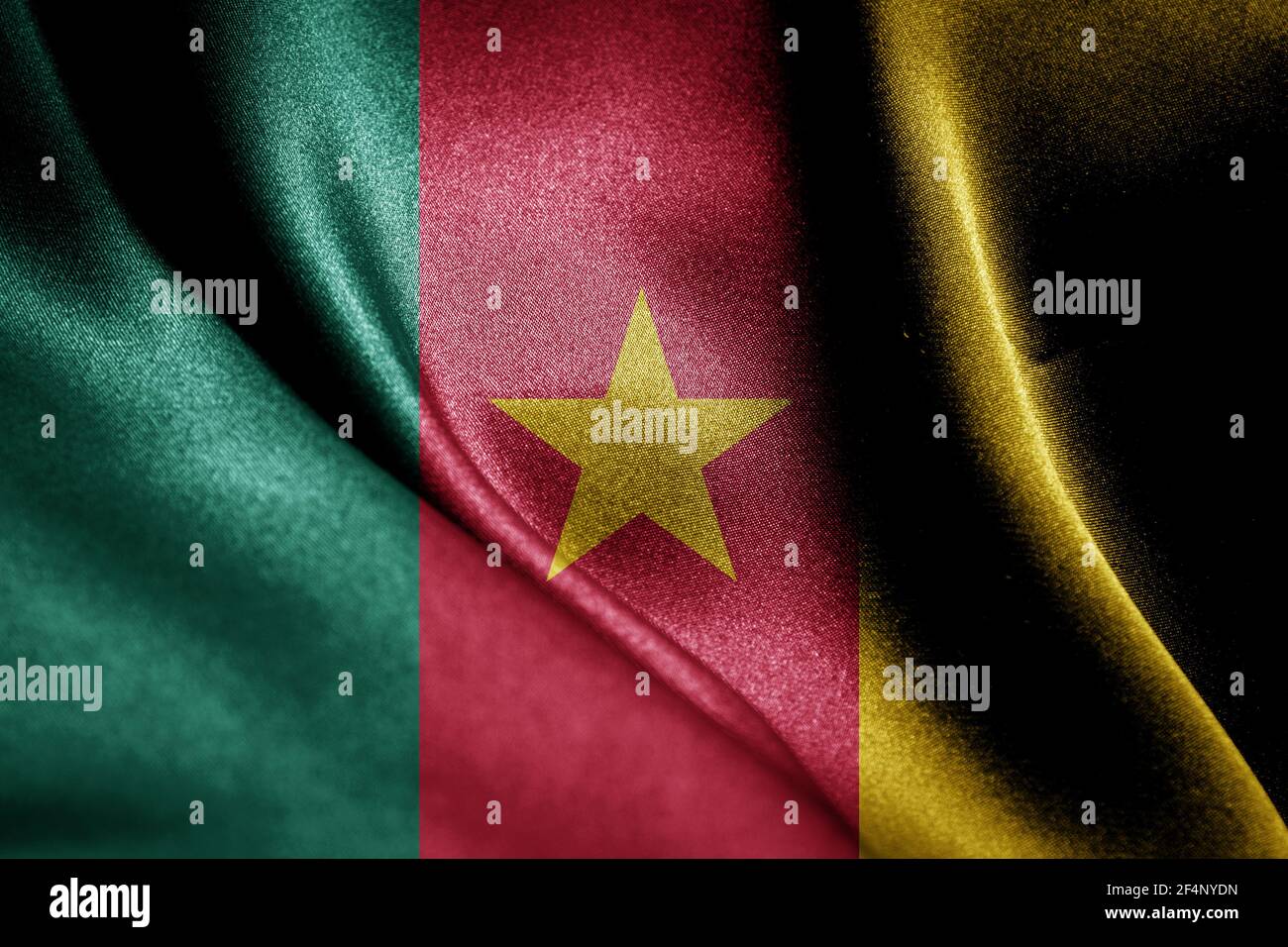 Abstract smooth silk background with the country flag Stock Photo - Alamy