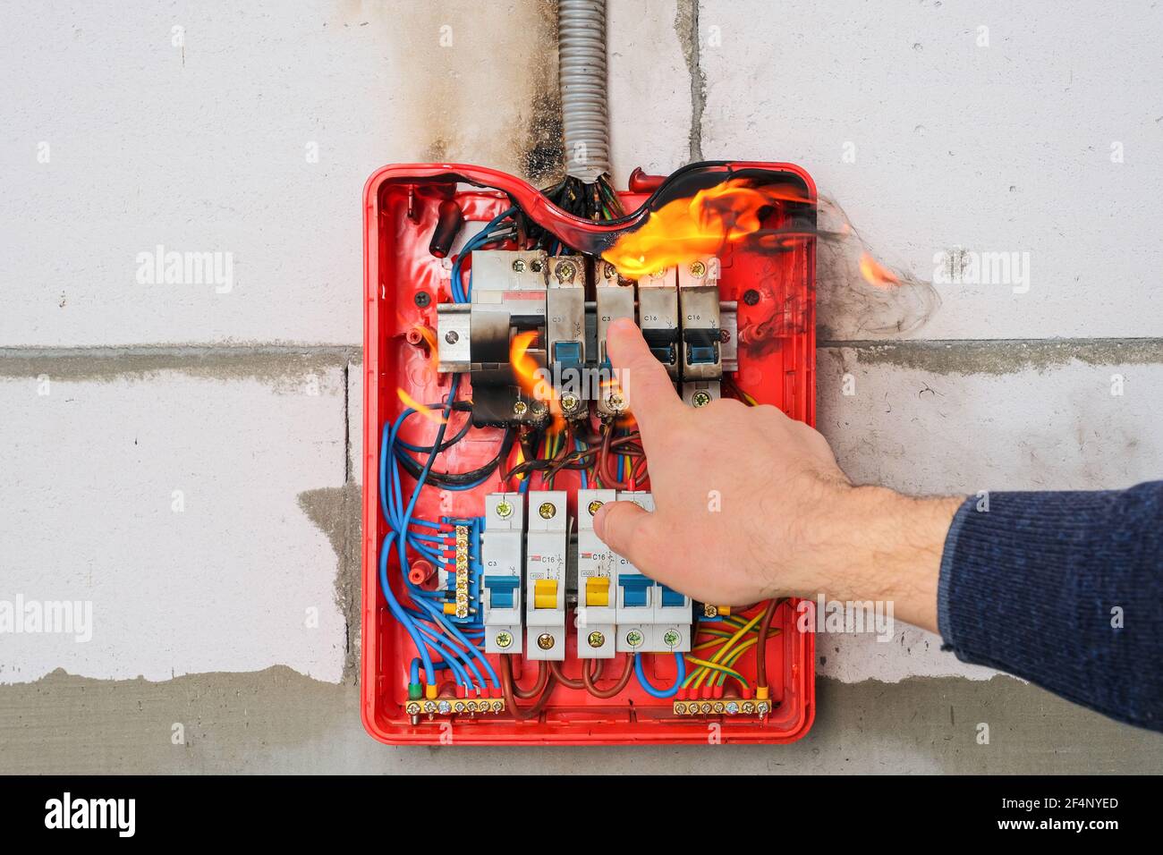 Hand circuit hi-res stock photography and images - Alamy