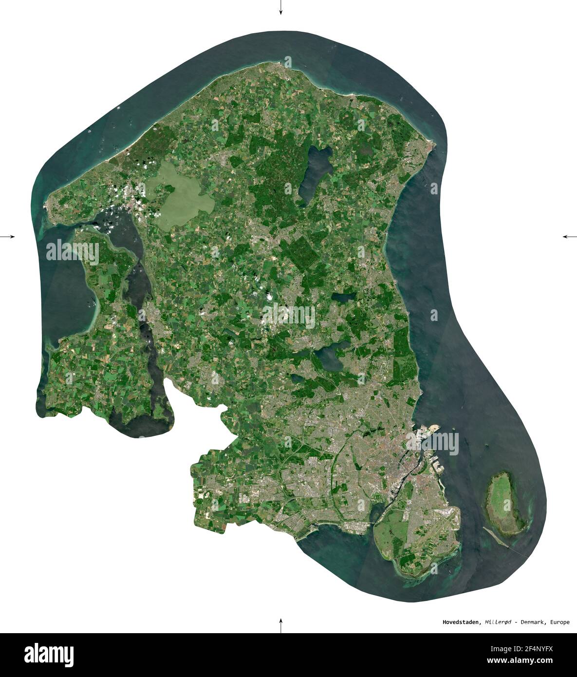 Hovedstaden region denmark solid Cut Out Stock Images & Pictures - Alamy
