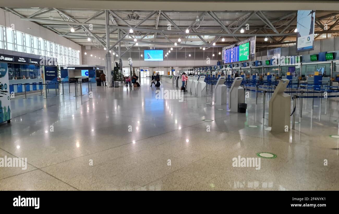Athens venizelos airport hi-res stock photography and images - Alamy