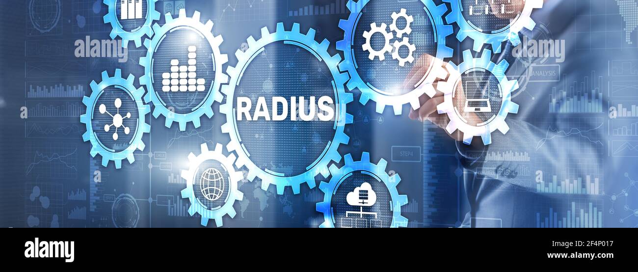 Radius. Protocol for implementing authentication Stock Photo - Alamy