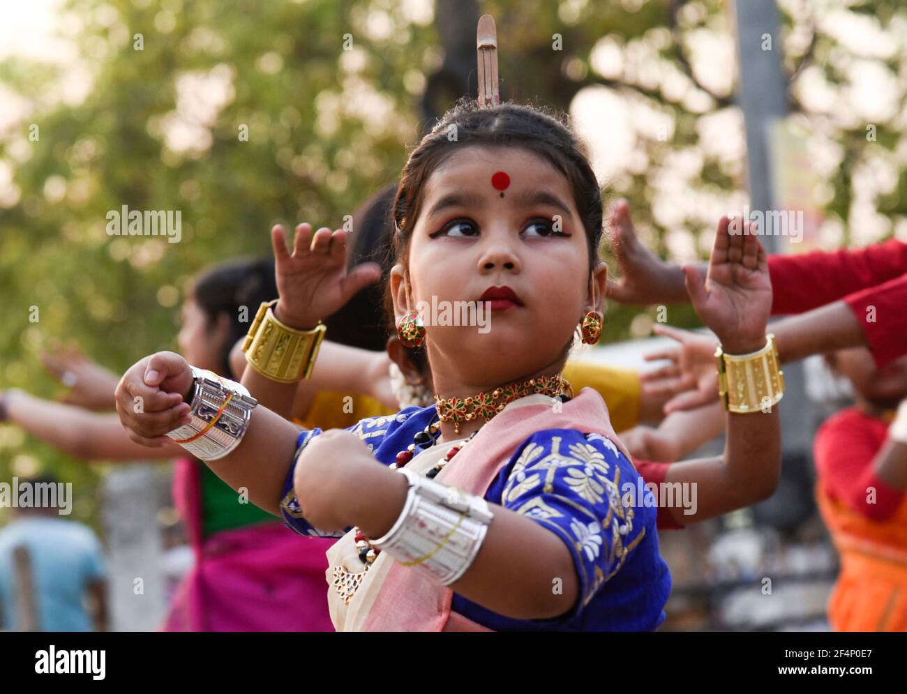 Beautiful assamese girl in traditional hi-res stock photography and ...
