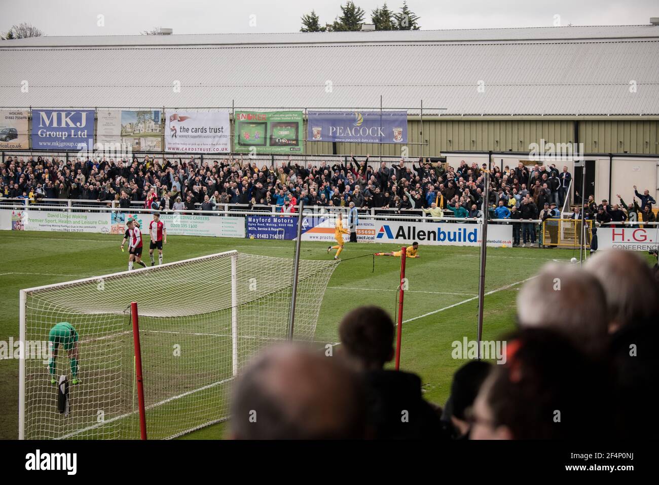 Woking 3 Torquay United 3, 06/04/2019. Kingfield Stadium, National ...
