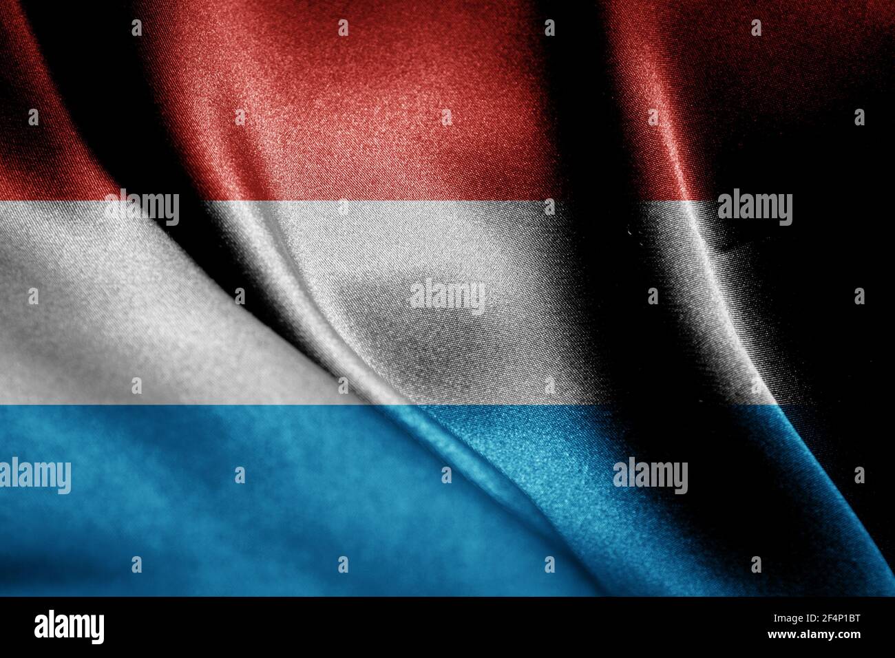 Abstract smooth silk background with the country flag Stock Photo - Alamy