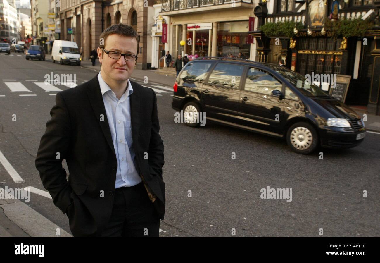 Sean Dempsey ....not a car owner. pic David Sandison Stock Photo - Alamy