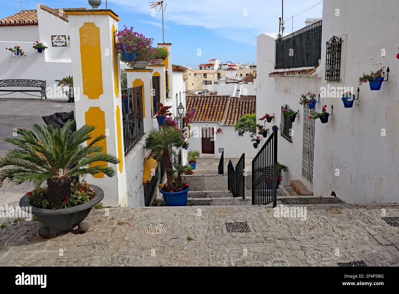 Historic streets of estepona hi-res stock photography and images - Alamy