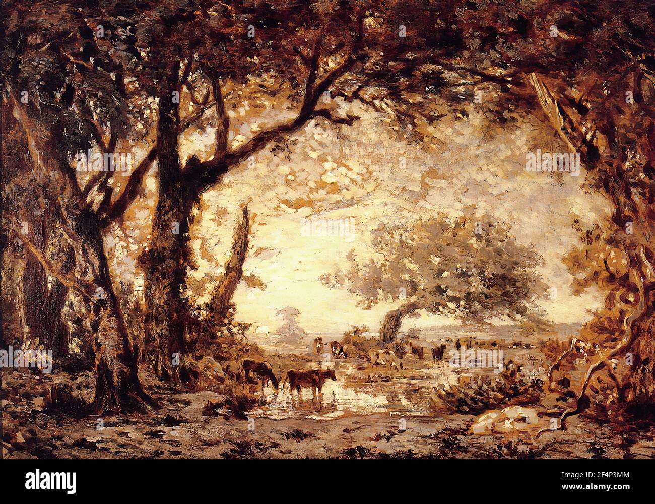 Théodore rousseau 1850 hi-res stock photography and images - Alamy