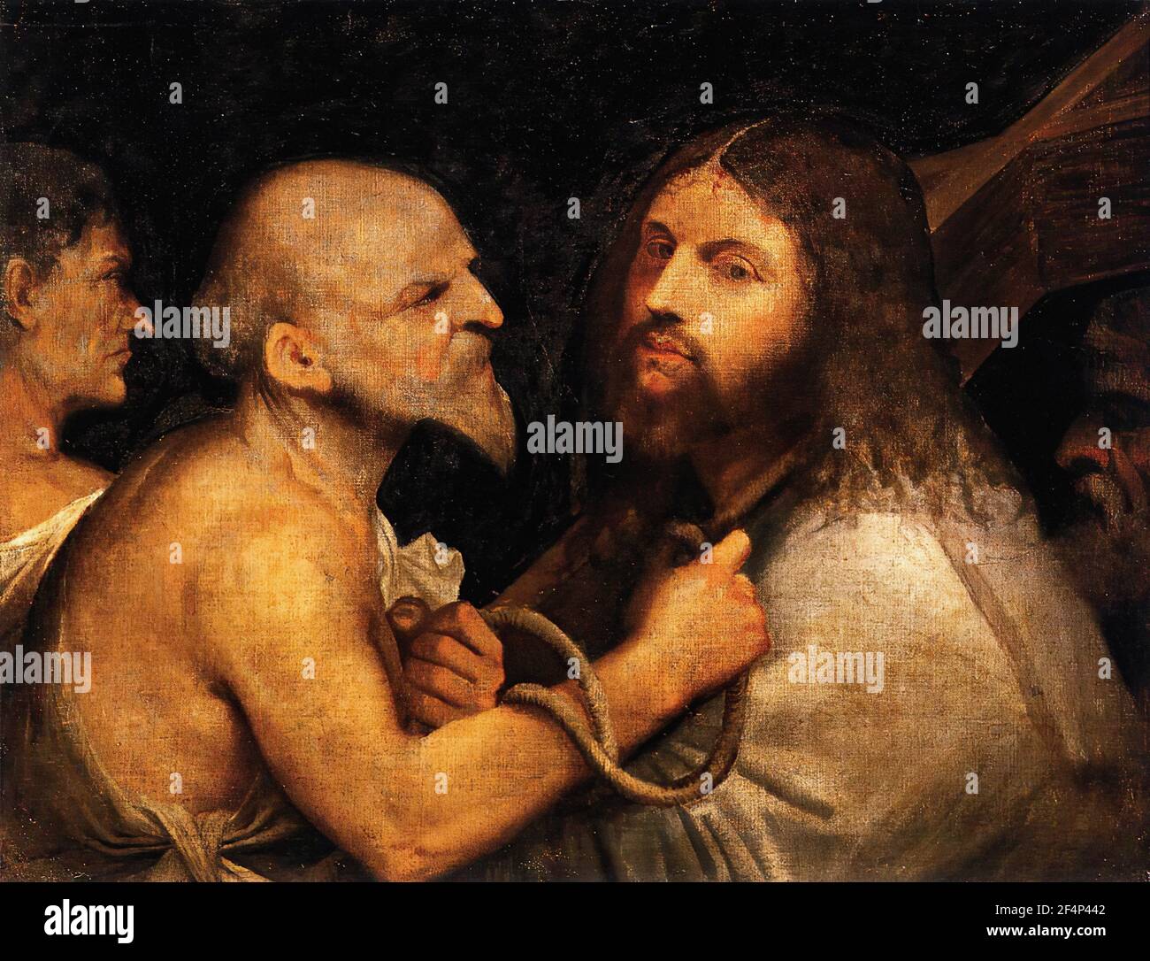 Christ carrying the cross titian hi-res stock photography and images - Alamy