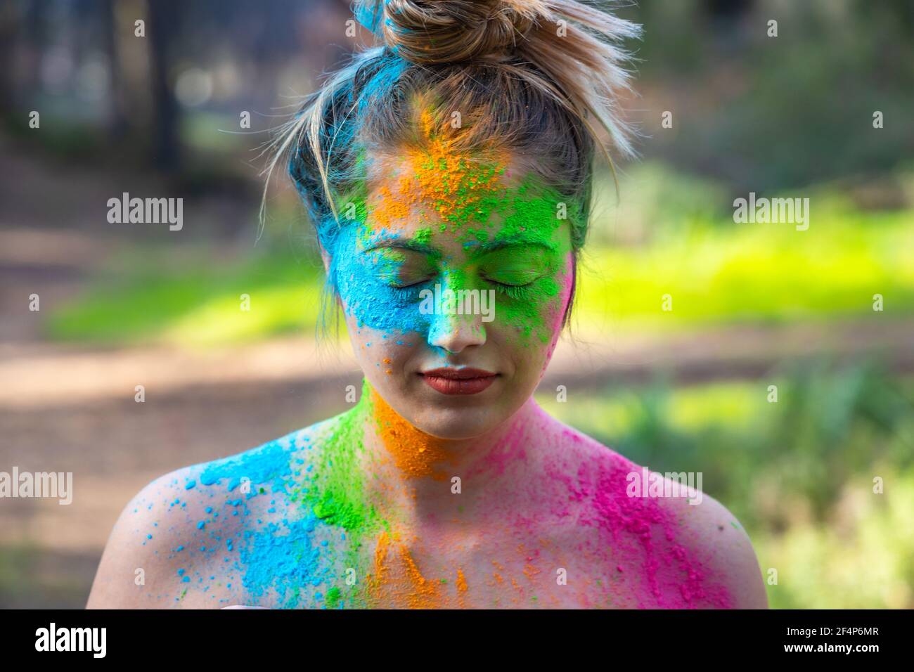 Color Powder Photography