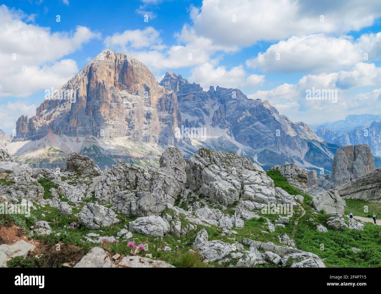 Dolomite landscapes, Italian Alps, Italy Stock Photo - Alamy