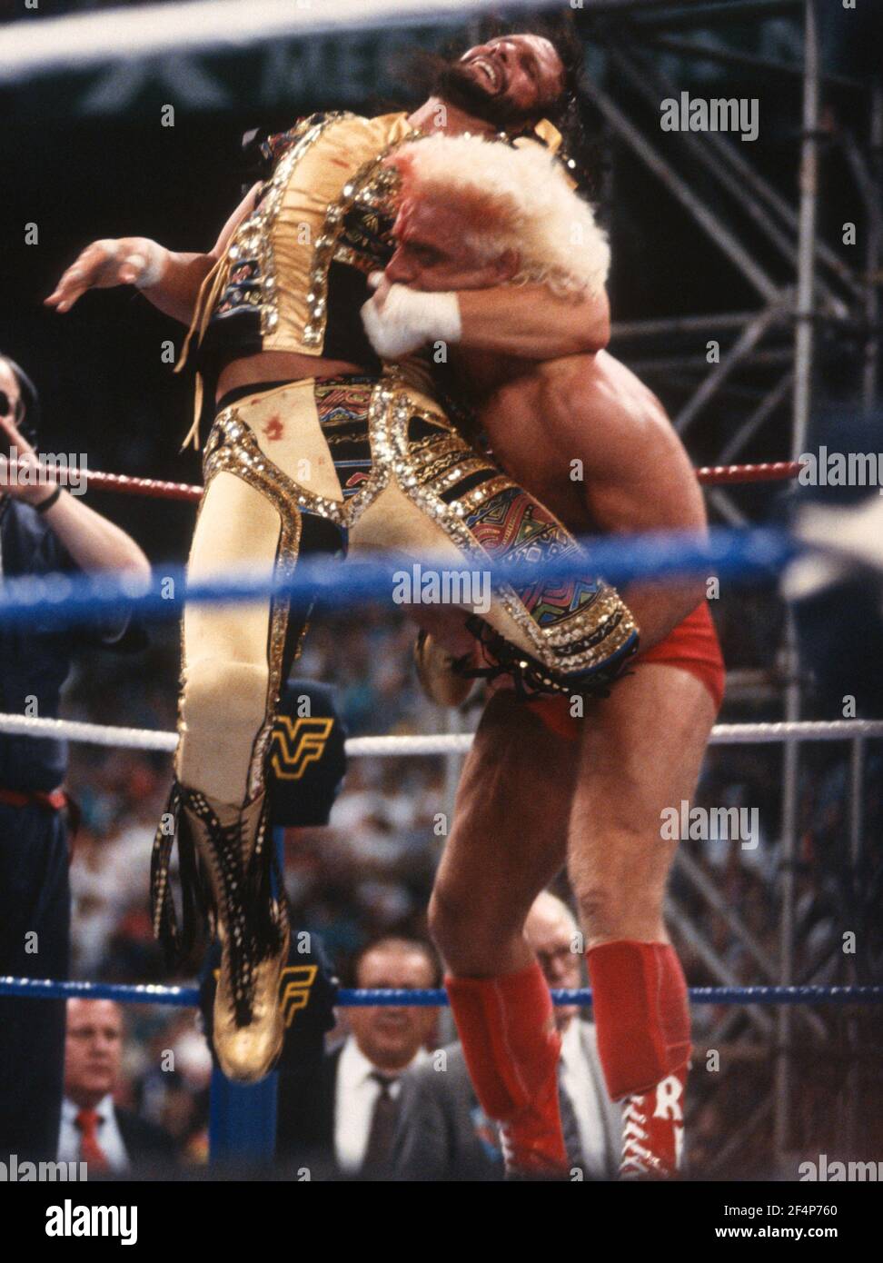 Randy Macho Man Savage & Ric Flair 1992 Photo By John Barrett/PHOTOlink ...