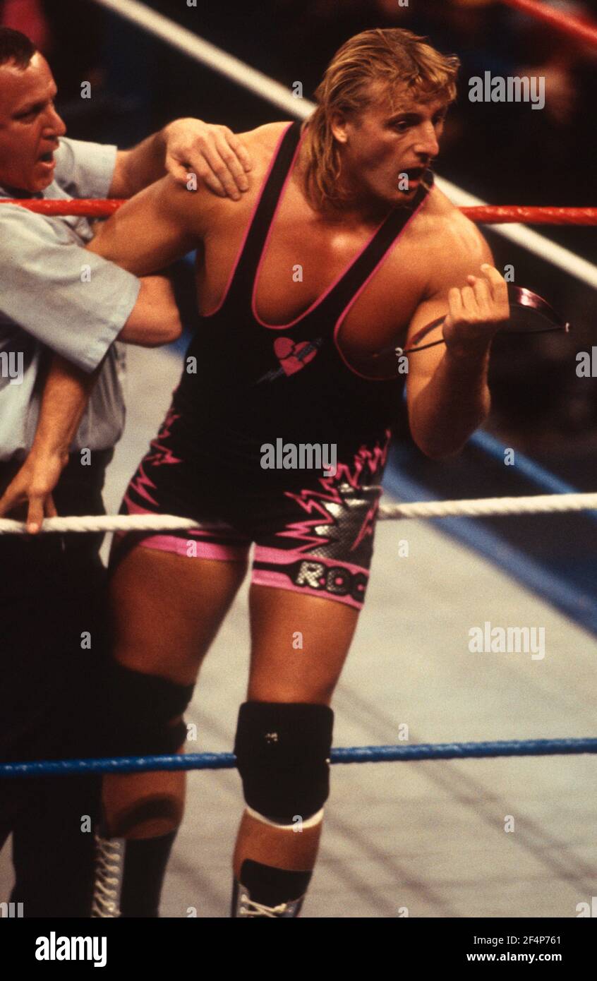 Owen Hart 1995 Photo By John Barrett/PHOTOlink Stock Photo - Alamy