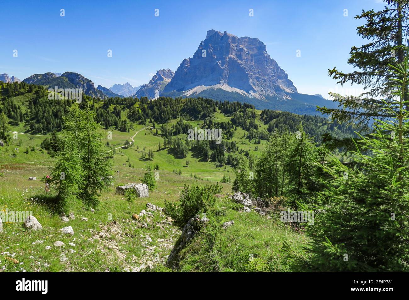 Dolomite landscapes, Italian Alps, Italy Stock Photo - Alamy