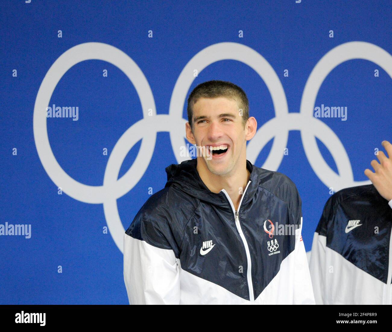 OLYMPIC GAMES BEIJING 2008. 9th DAY 17/8/08. MEN'S 400+100m MEDLEY ...