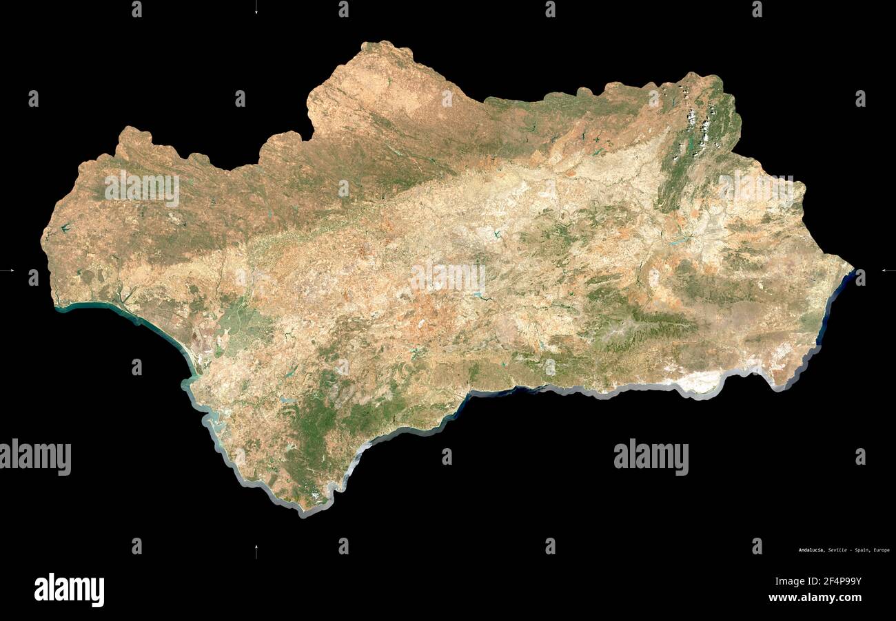 Map of andaluzia hi-res stock photography and images - Alamy