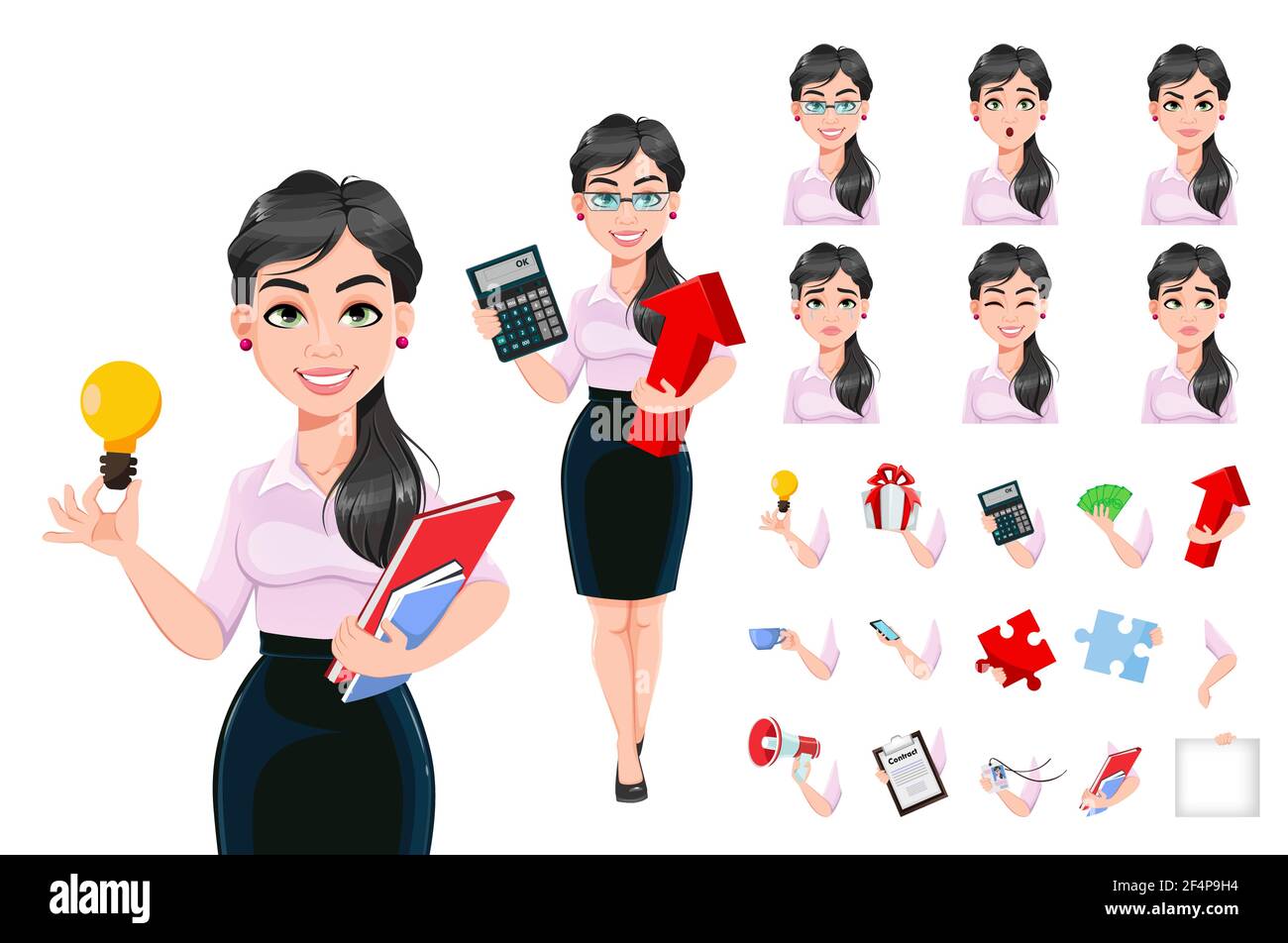 Successful Woman Cartoon