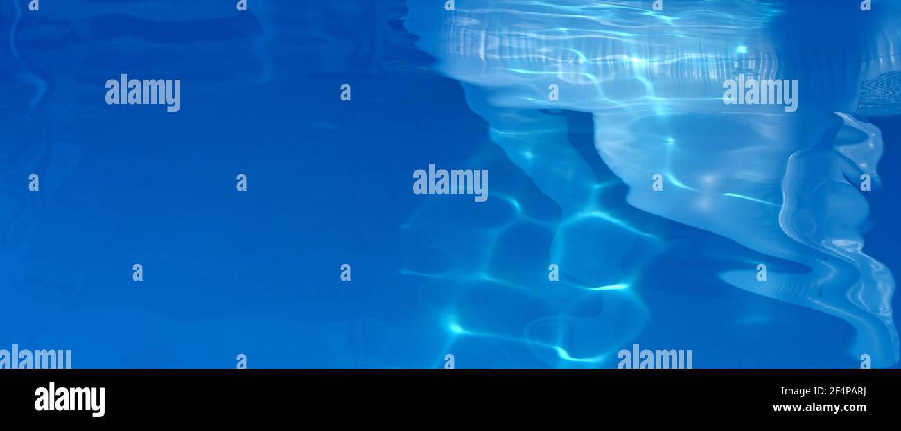 Abstract water reflection. Water abstract background, Swimming pool ...