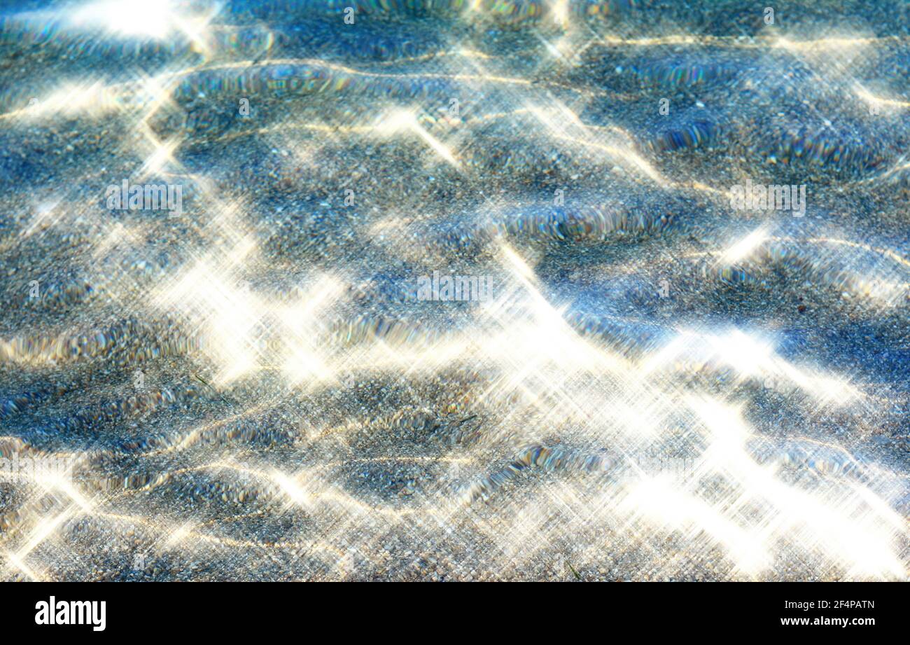 Abstract water reflection. Water abstract background, Swimming pool ...