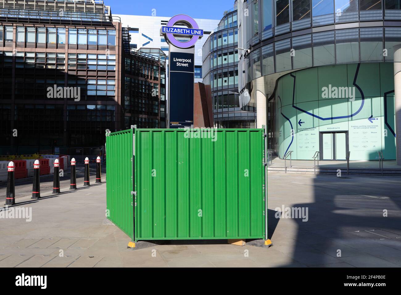 London *UK(, 22 March 2021: Originaly scheduled for completion in 2018 ...