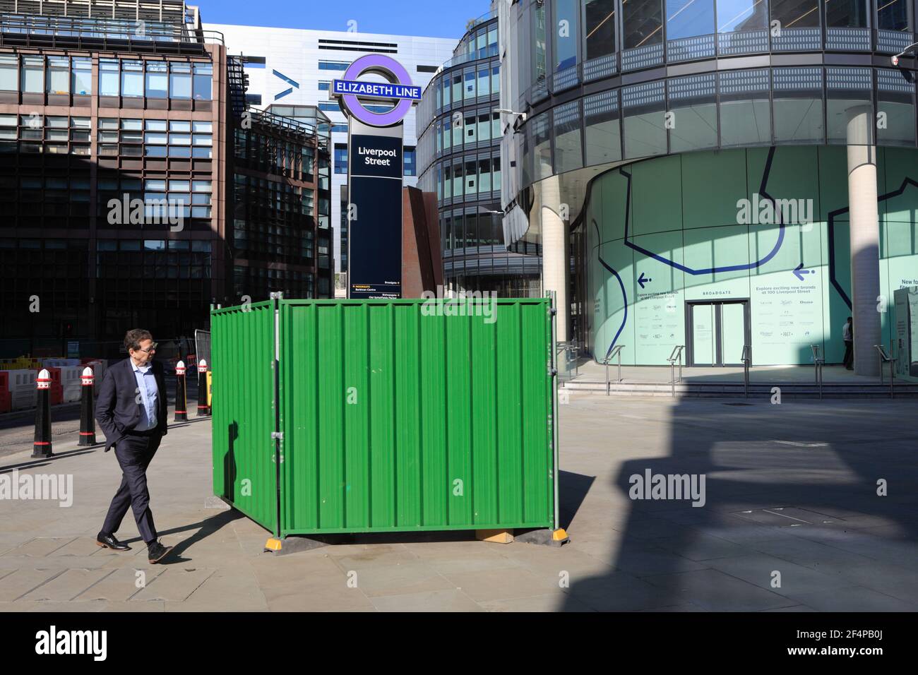 London *UK(, 22 March 2021: Originaly scheduled for completion in 2018 ...