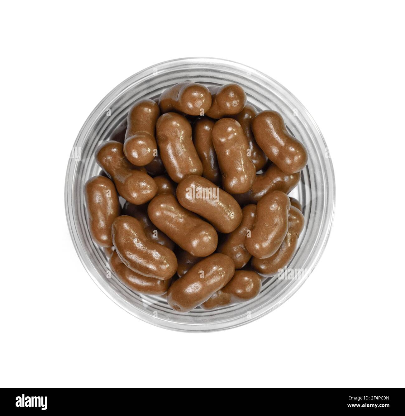 Chocolate, sweet crunchy snack isolated on white background. Chocolate ...