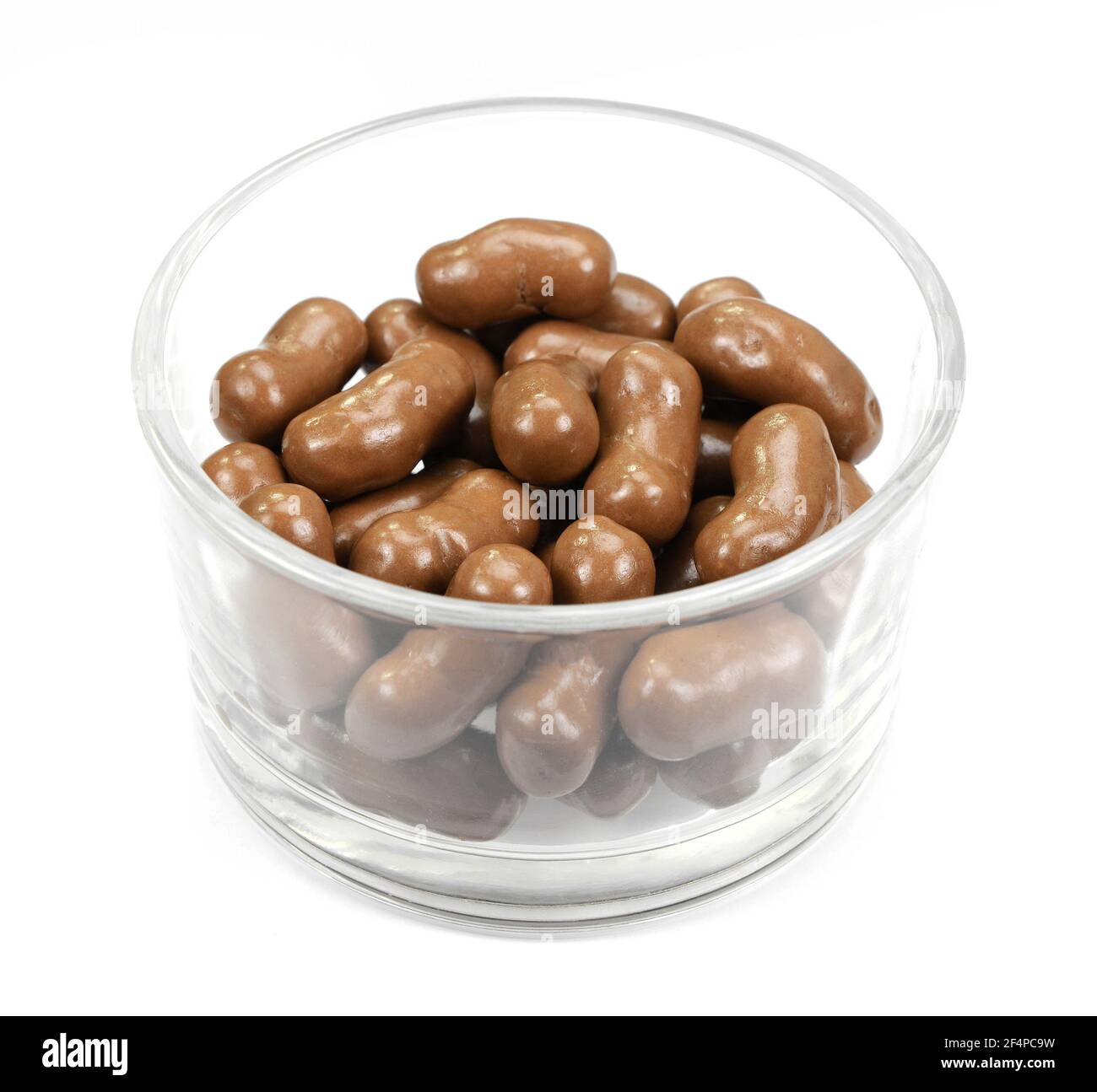 Chocolate, sweet crunchy snack isolated on white background. Chocolate ...