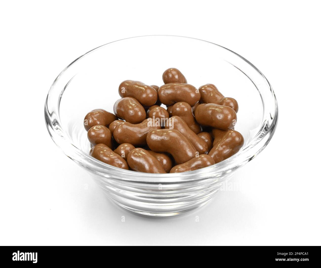 Chocolate, sweet crunchy snack isolated on white background. Chocolate ...