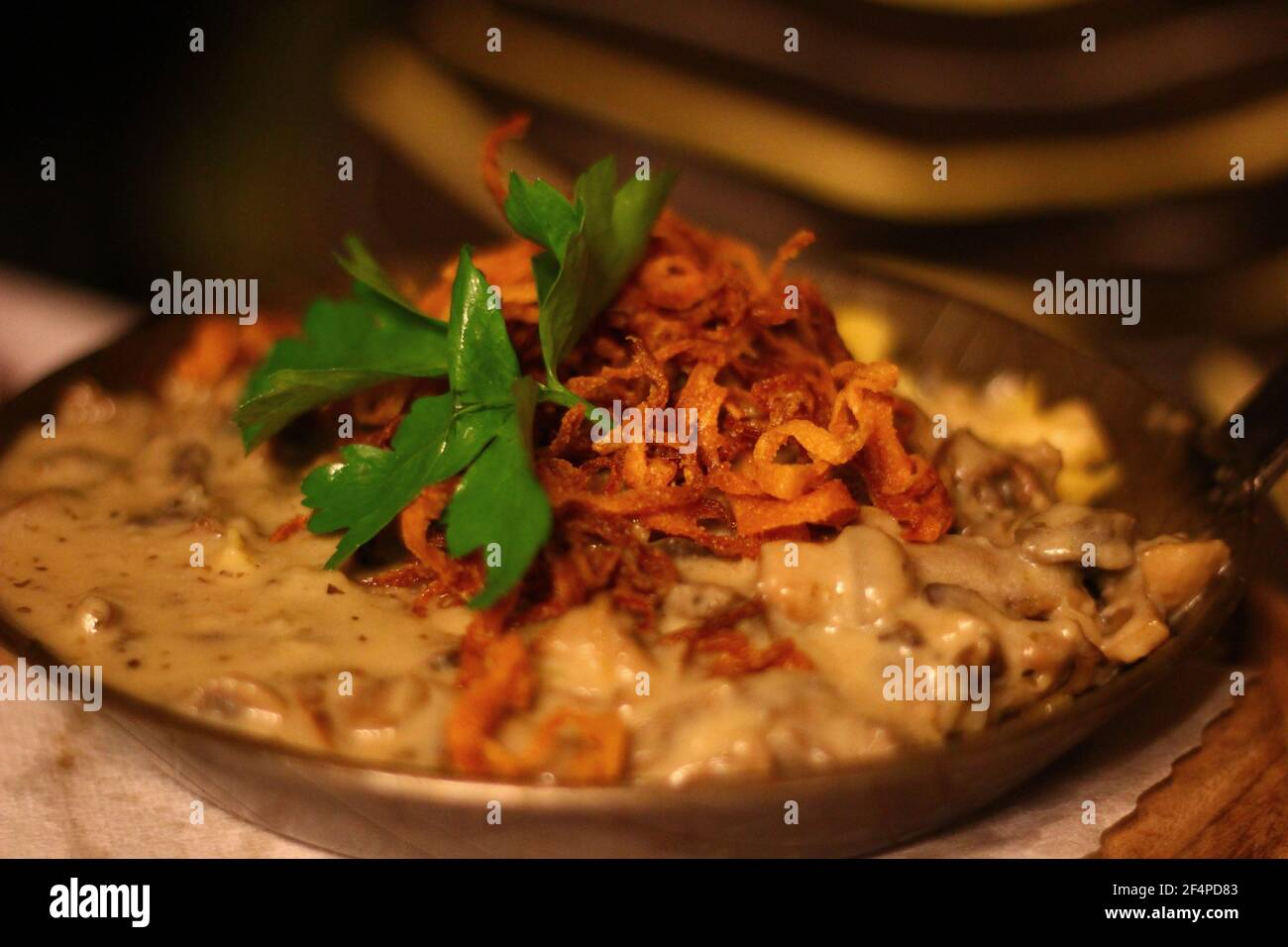 Typical German food in the restaurant Stock Photo - Alamy