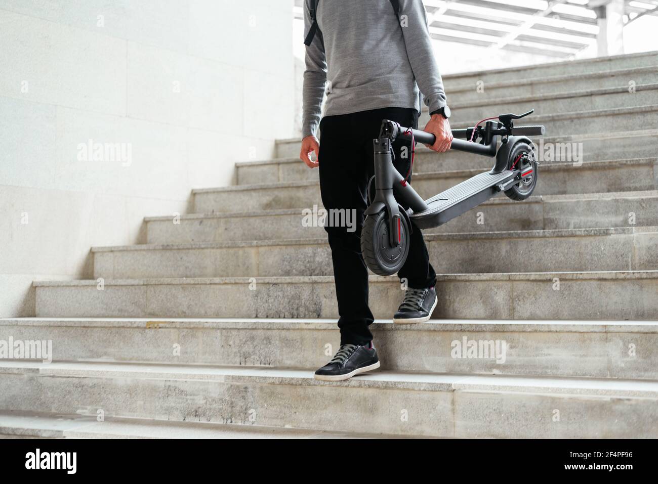 Scooter stairs hi-res stock photography and images - Alamy