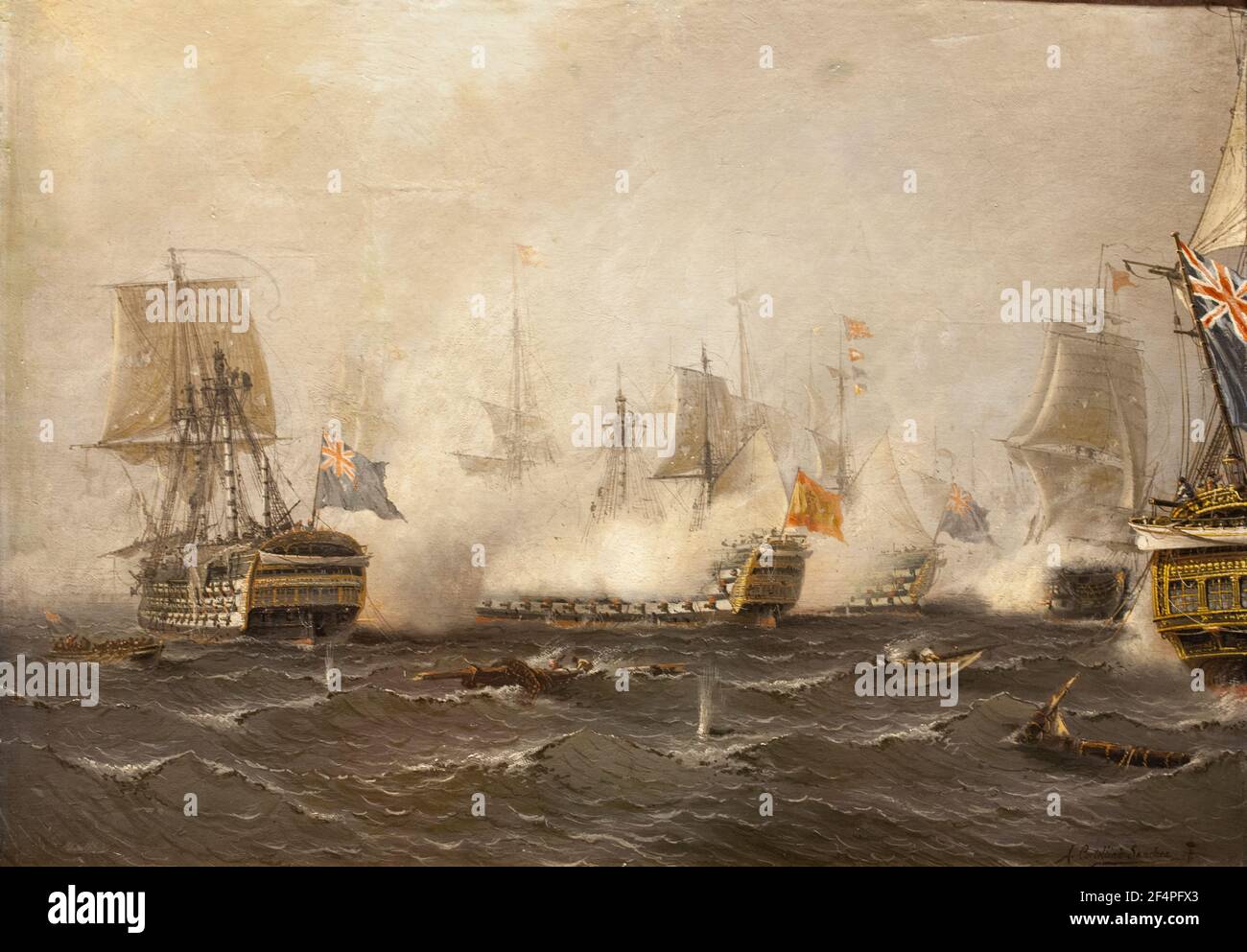 Tactical Anglo Spanish Victory High Resolution Stock Photography and ...