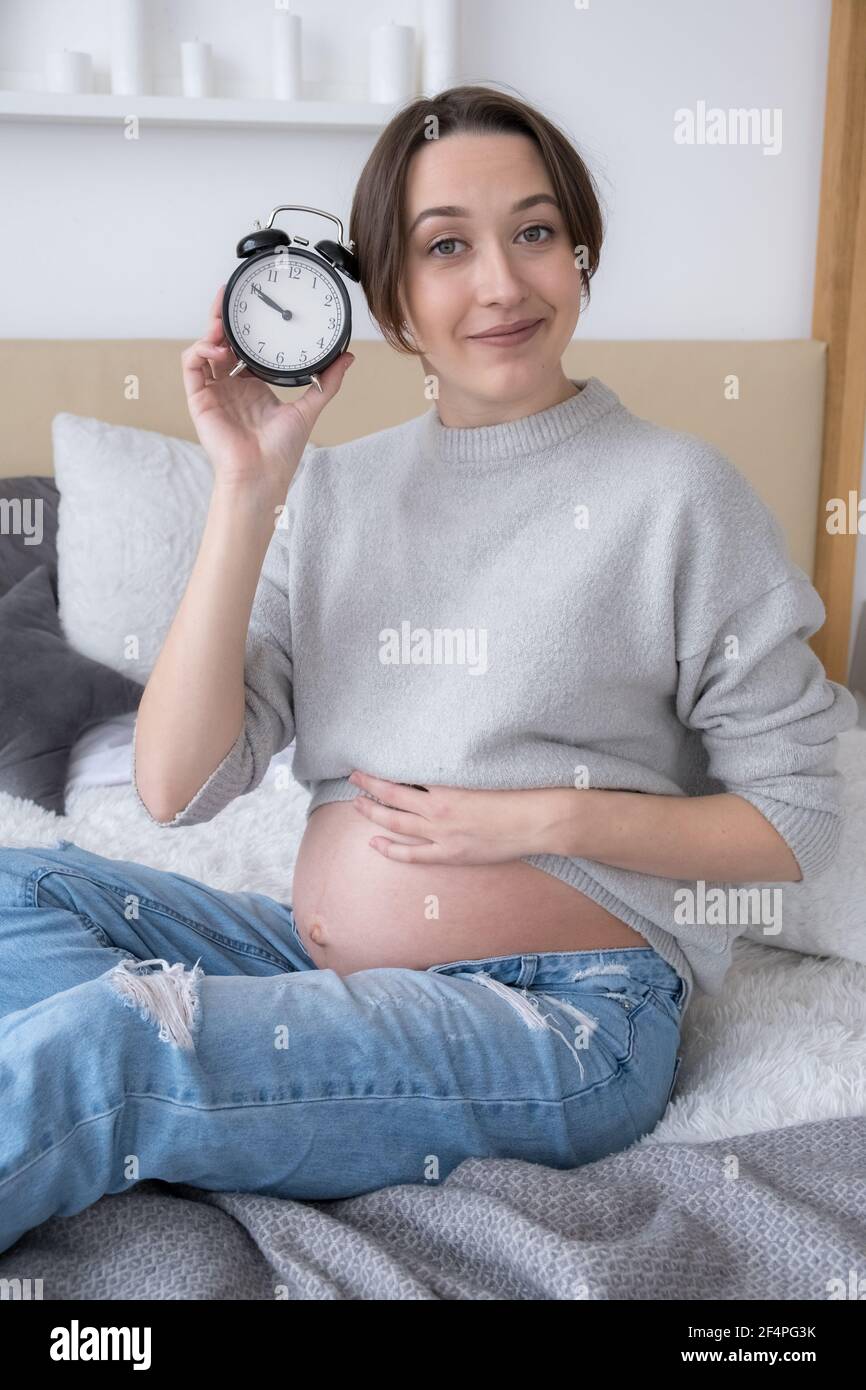 Giving birth soon hi-res stock photography and images - Alamy