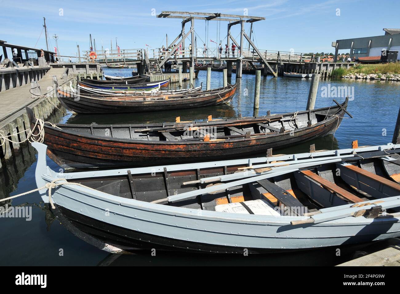 Collection of authentic historic boats from Scandinavia and full scale ...