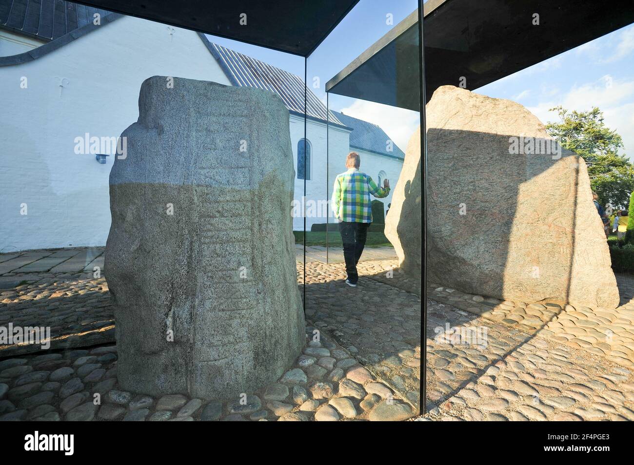 Jelling stones jellingstenene hi-res stock photography and images - Alamy