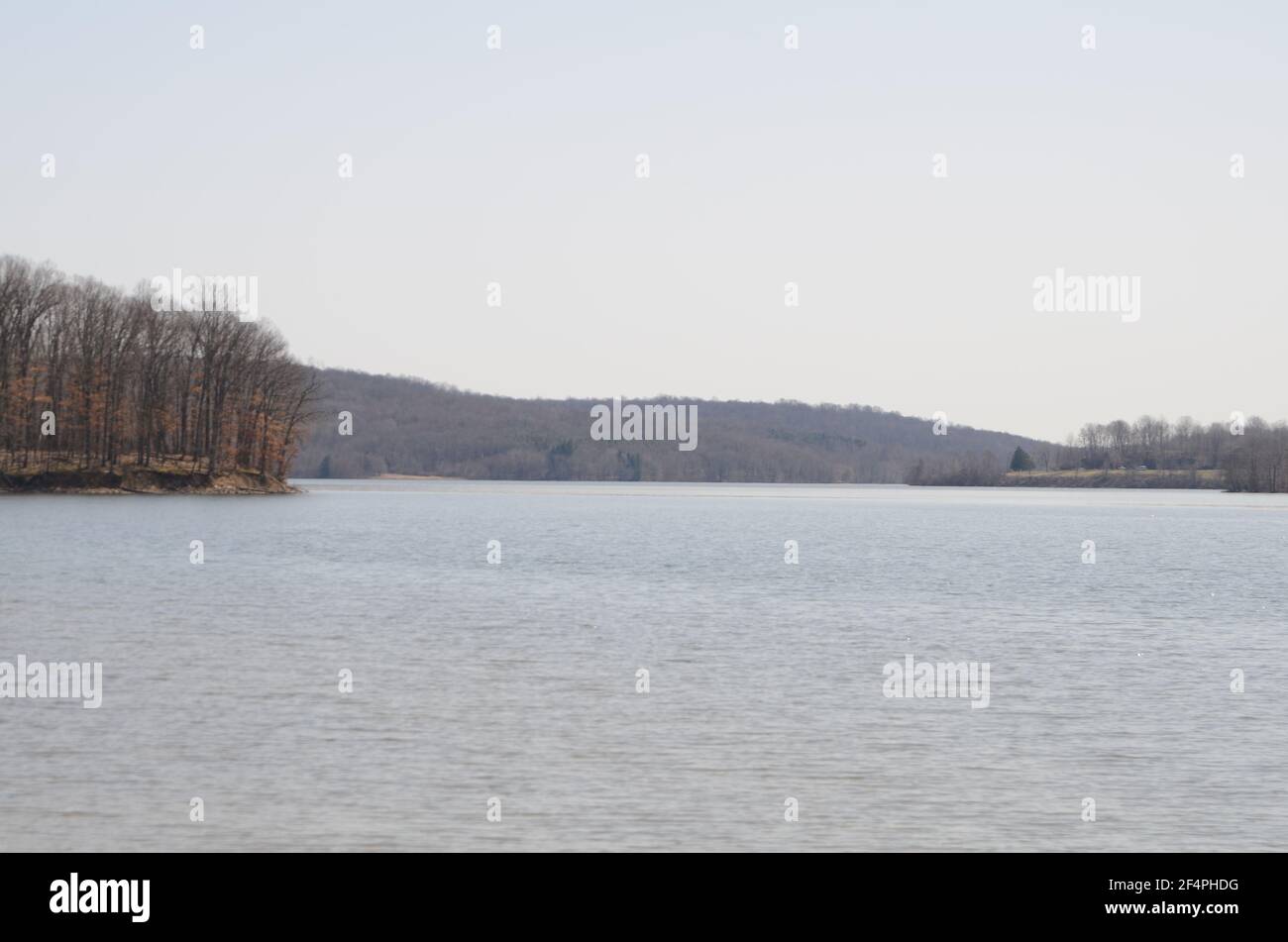Lake Arthur Moraine state park Pennsylvania mercer county Stock Photo ...