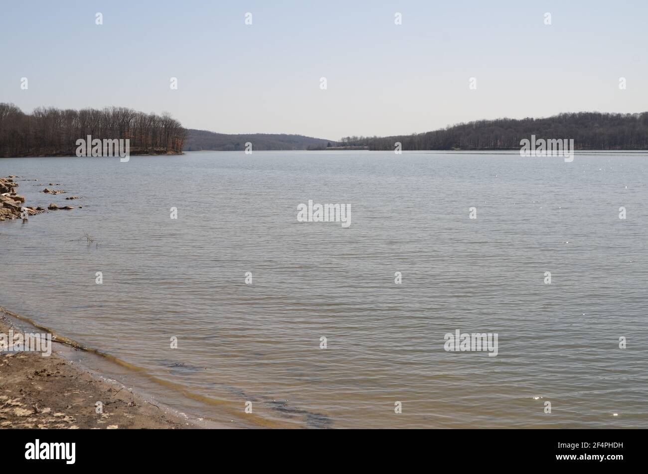 Lake Arthur Moraine state park Pennsylvania mercer county Stock Photo ...