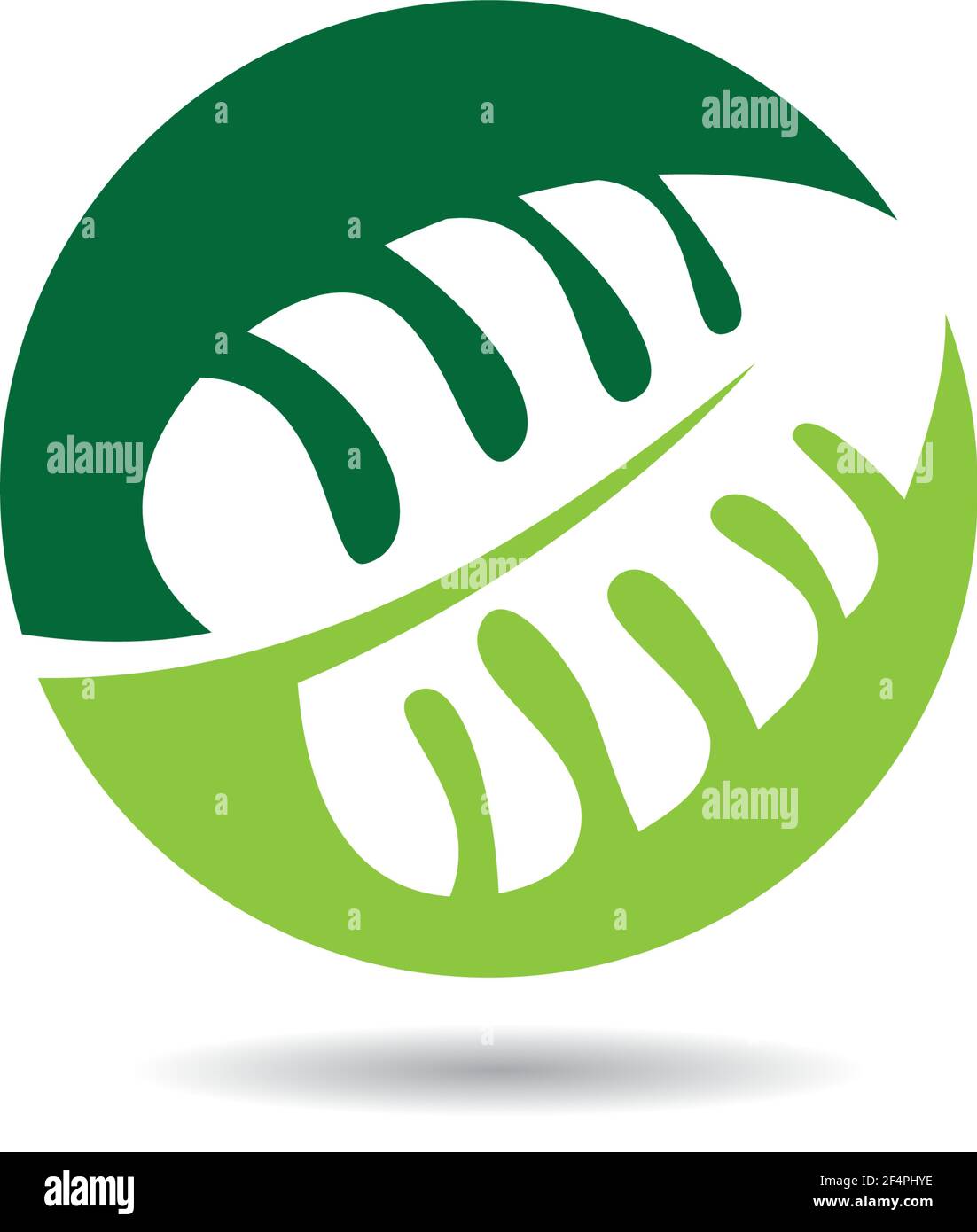 Taro leaves icon logo creative illustration Stock Vector Image & Art ...