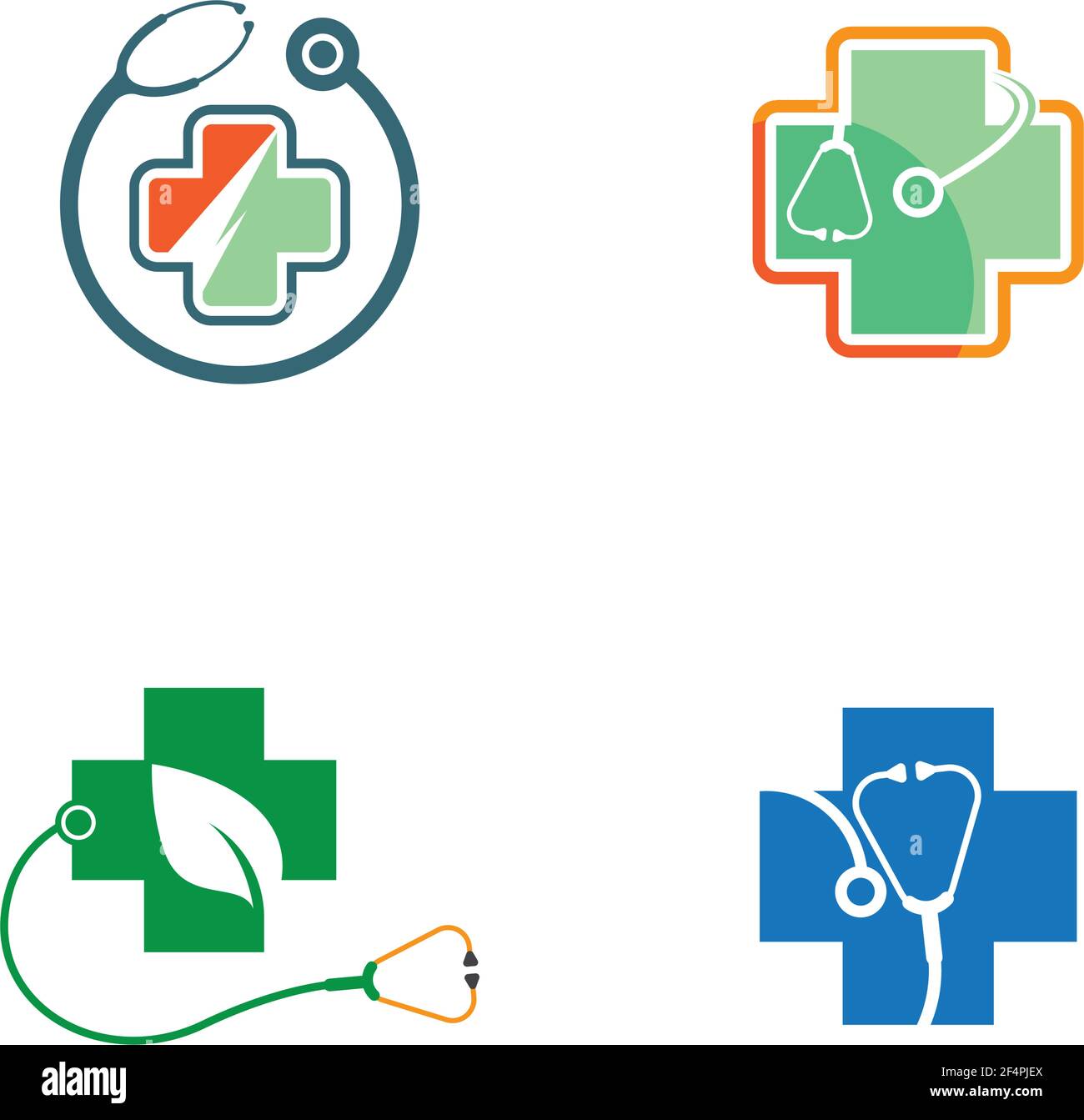 Medical cross logo template vector icon design Stock Vector Image & Art ...