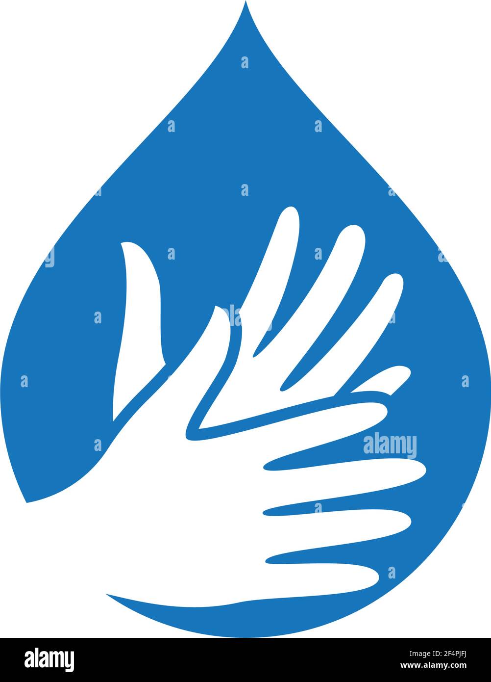 Hand wash logo template vector icon design Stock Vector Image & Art - Alamy
