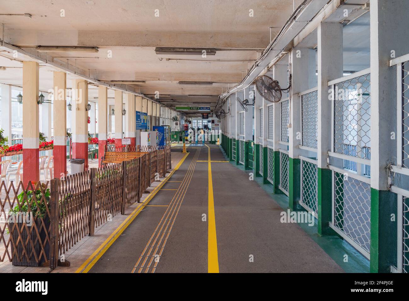 Passenger cruise ship interior corridor hi-res stock photography and ...