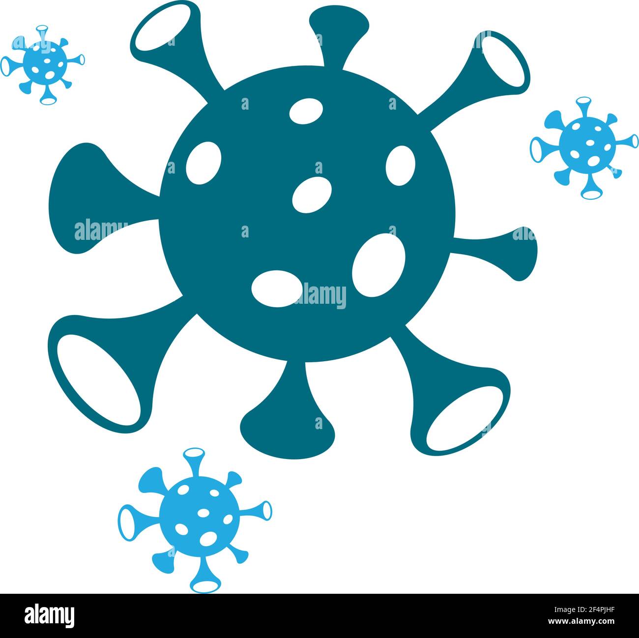 Coronavirus logo template vector icon design Stock Vector Image & Art ...