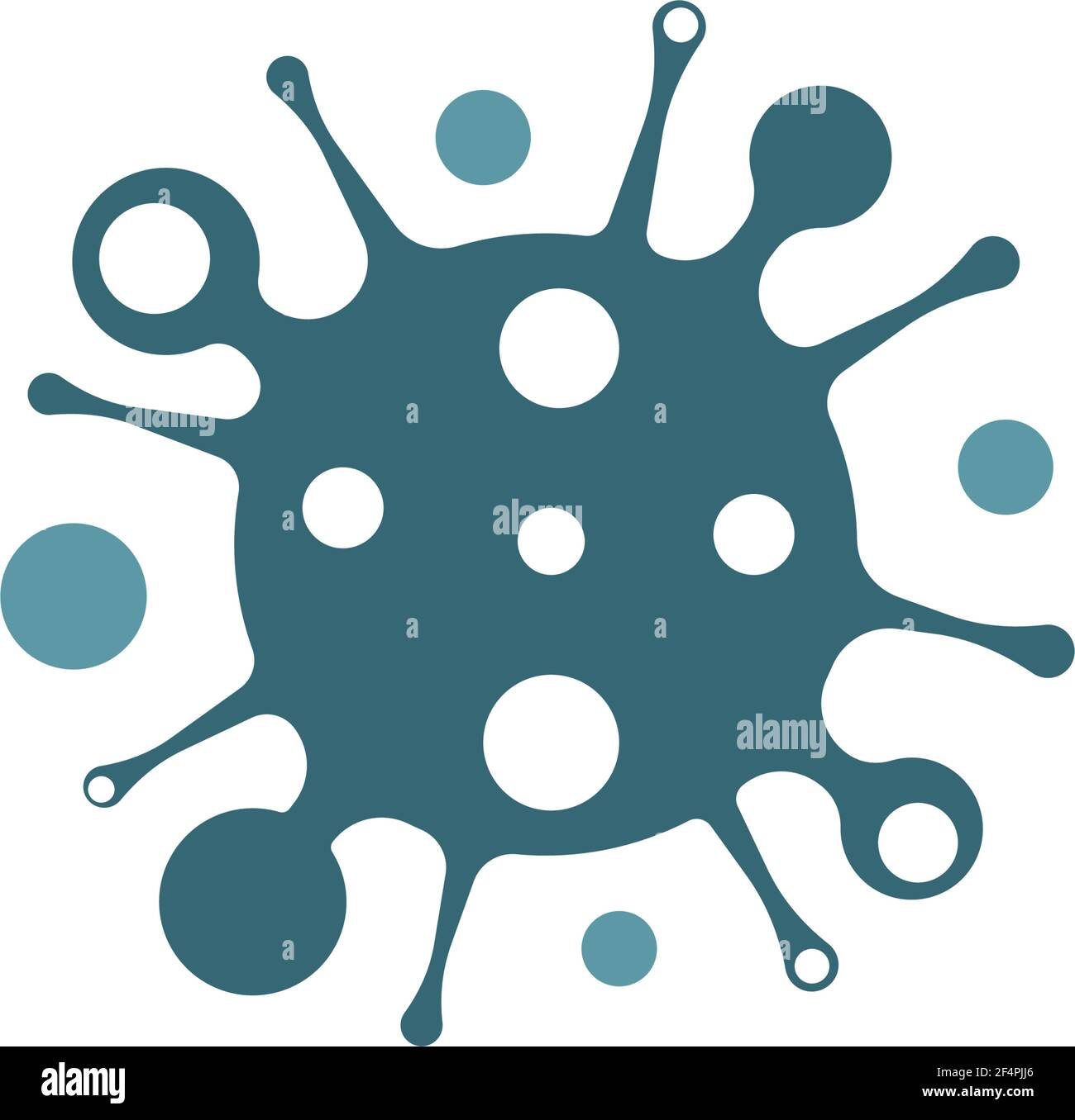 Coronavirus logo template vector icon design Stock Vector Image & Art ...