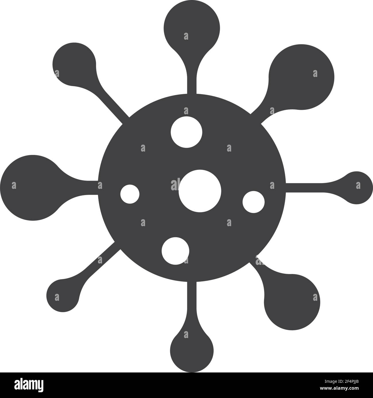 Coronavirus logo template vector icon design Stock Vector Image & Art ...