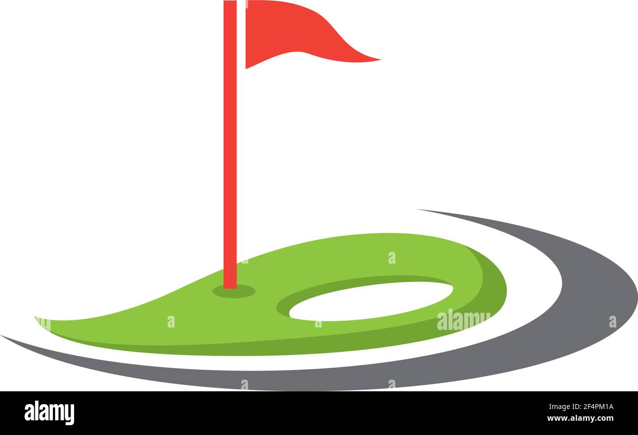 Golf logo exclusive design Cut Out Stock Images & Pictures - Alamy