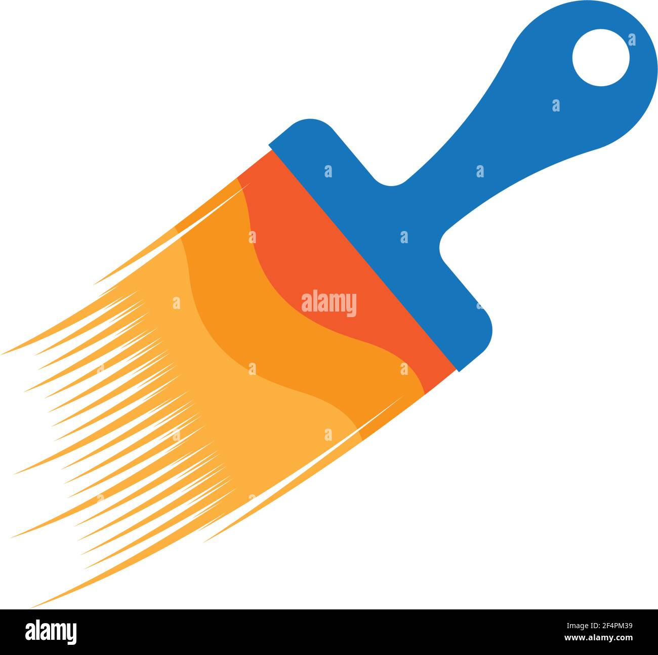 Paintbrush logo template vector icon design Stock Vector Image & Art ...