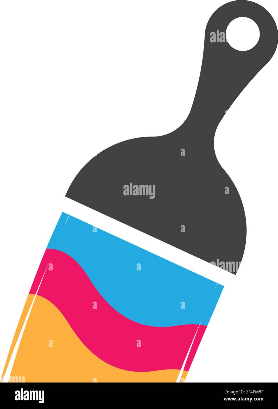 Paintbrush logo template vector icon design Stock Vector Image & Art ...