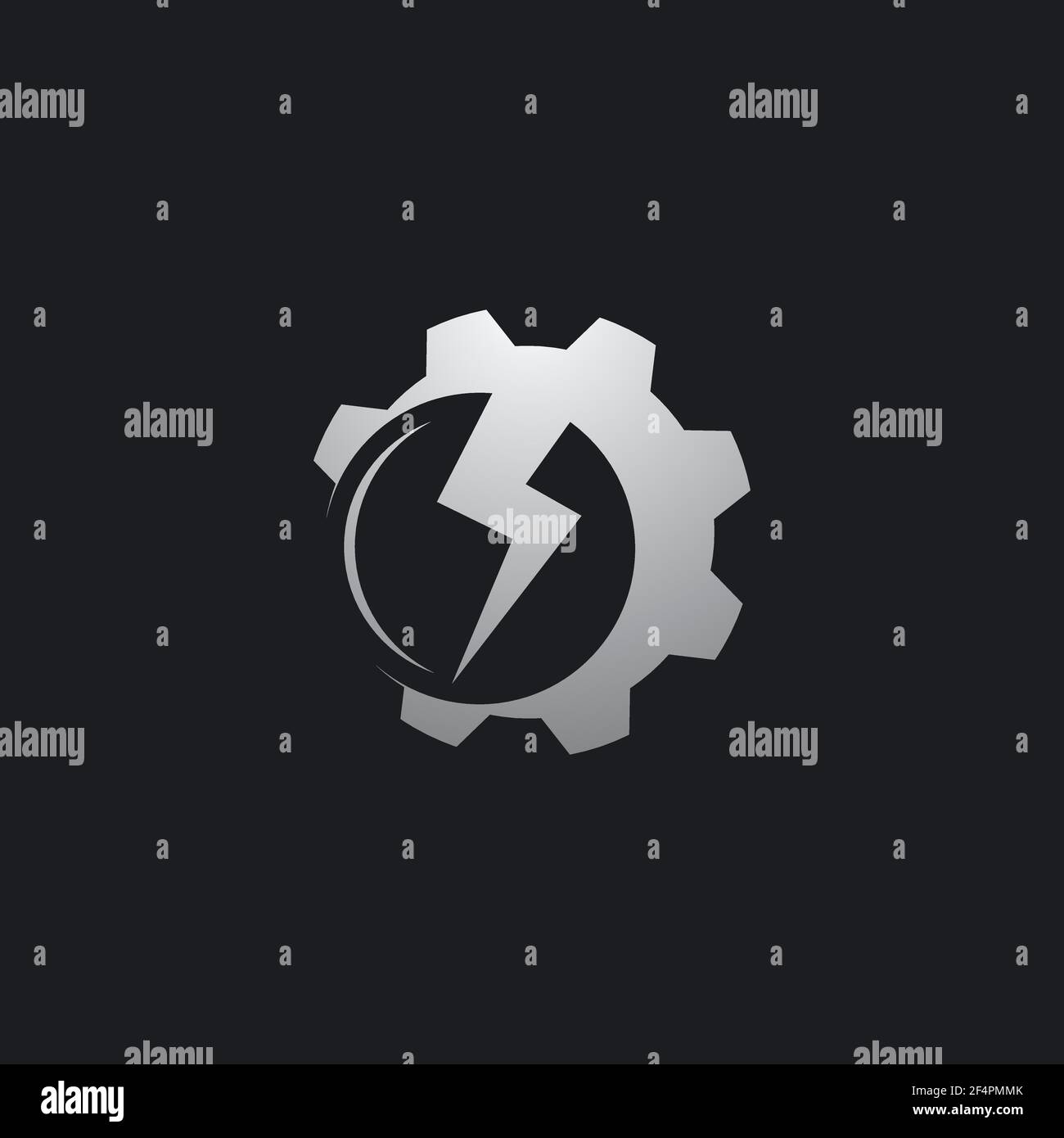 Thunderbolt logo vector icon design Stock Vector Image & Art - Alamy